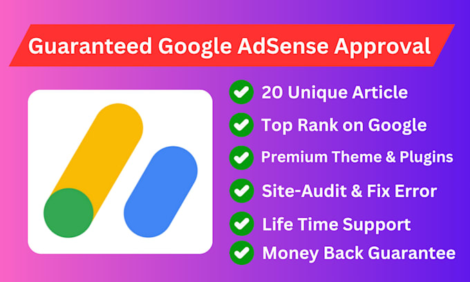 Provide google adsense approval for your niche website by Rekib3 | Fiverr