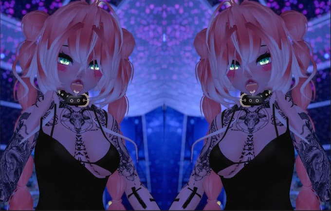 Create Vr Chat Avatar Nsfw Vrc Avatar Vr Character Vrchat Avatar 3d Modeling Art By Kudos