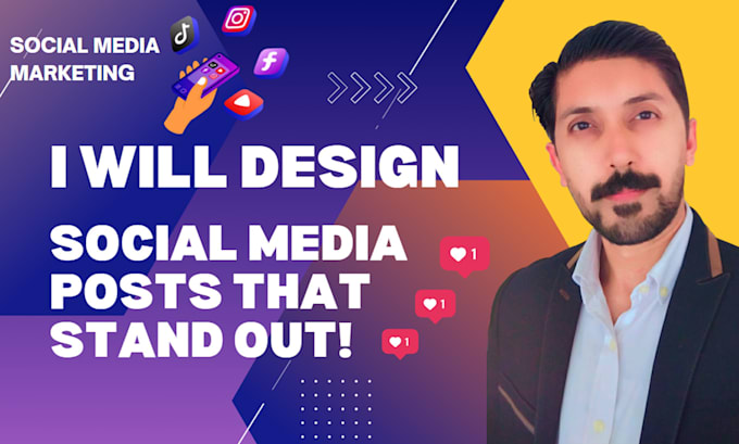 Design social media posts that stand out by Sunny_creates | Fiverr