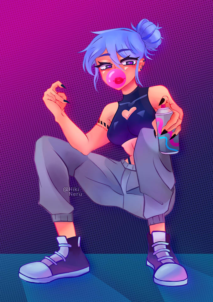 Oc fan art commissions by Azul_bibbo | Fiverr