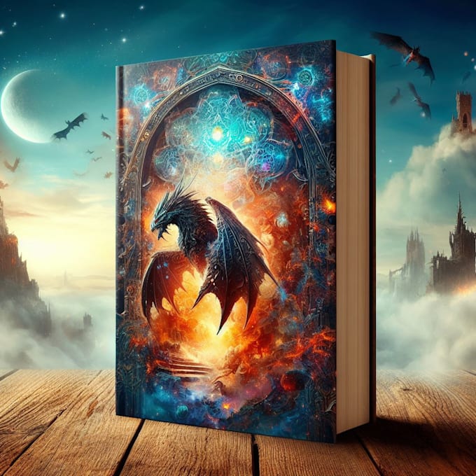 Design your amazing fantasy book cover by Elephoveeku | Fiverr