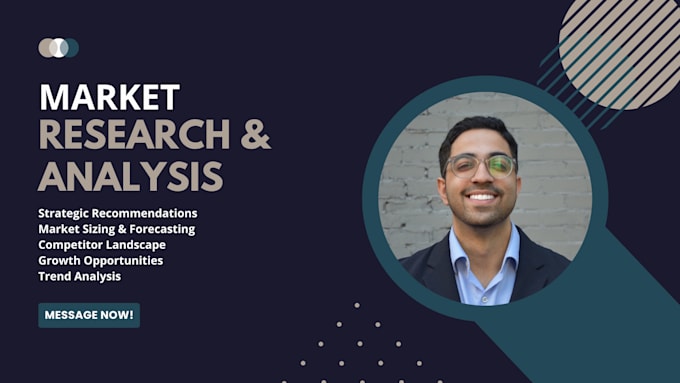 Undertake market research, sizing and industry analysis by Oujanp | Fiverr