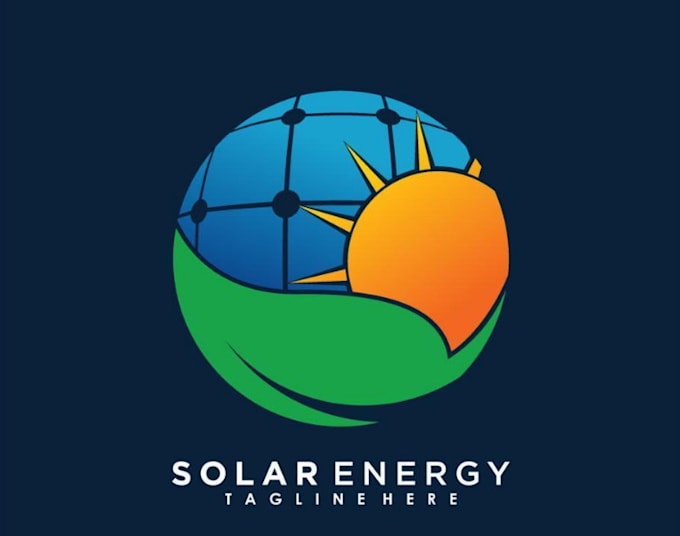 Do custom solar energy logo for you by Emil_wright | Fiverr