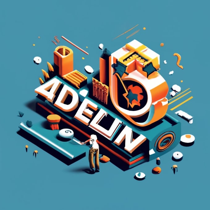 Create a 3d design professional logo for you with the help of ai by ...