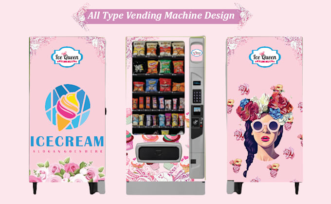Do vending machine design and creative vending machine wrap design by ...