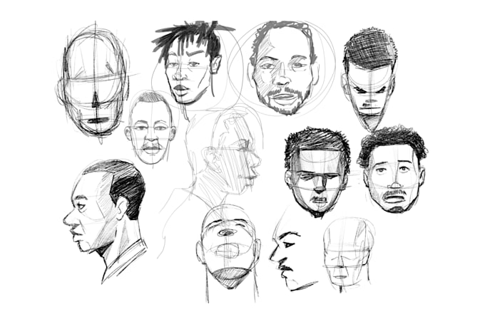 Draw an original character sheet design