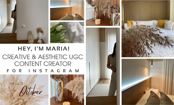 Create aesthetic user generated content for instagram by Maria_bami ...