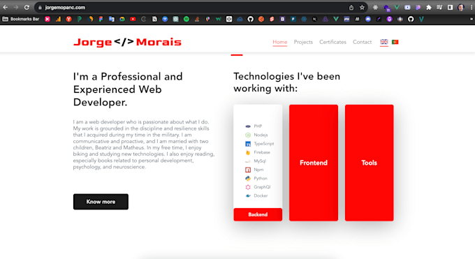Fullstack Developer With Experience In Nodejs React Vue By Jorgemorais Fiverr