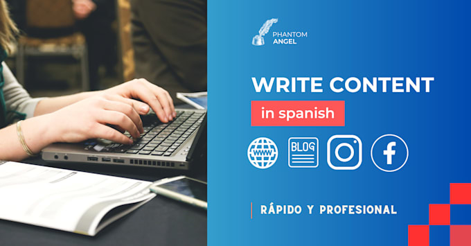 Write articles or content in spanish in 24 hours by Phatompenman | Fiverr