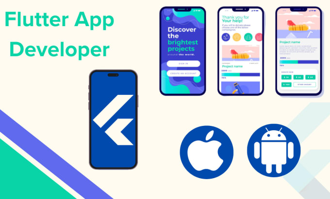 Build flutter app, design mobile app, mobile app development by Saqlain ... Build flutter app, design mobile app, mobile app development by Saqlain ...