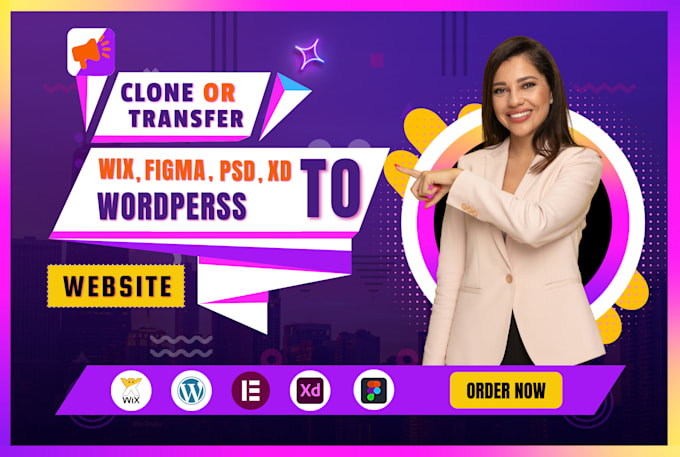 Convert , redesign and clone wix to wordpress website by elementor pro by Devsstar | Fiverr