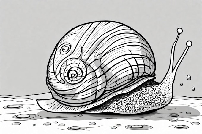 Draw anything with line art base on your imagine, love you by Art_from ...