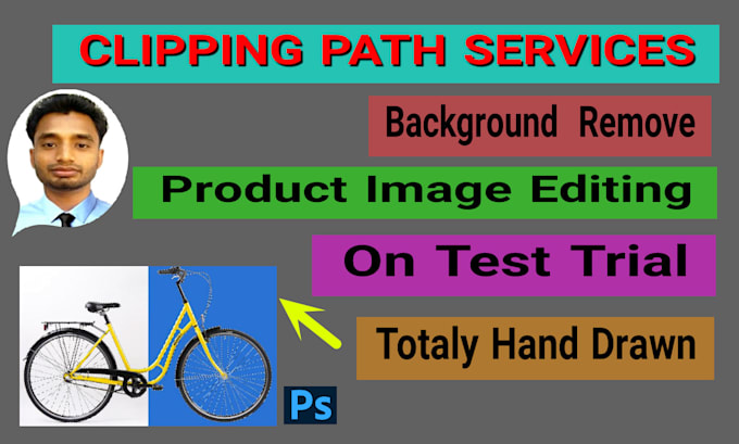 Do efficient clipping path, background remove and product image editing ...