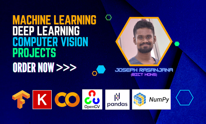 Do machine learning and deep learning projects by Joseph1rasanjan | Fiverr