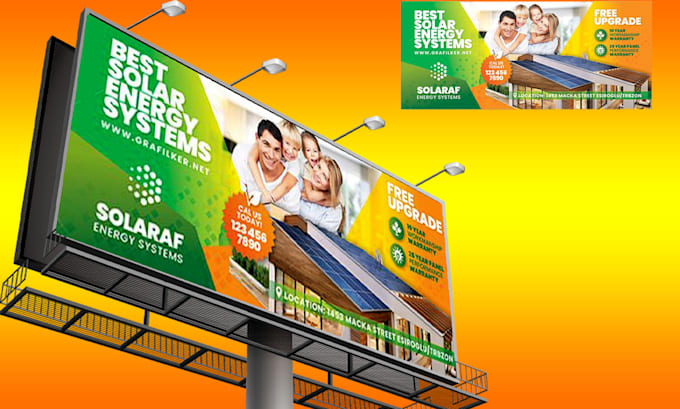 Shop front billboard signage design window graphics banner by Ibrar134 ...