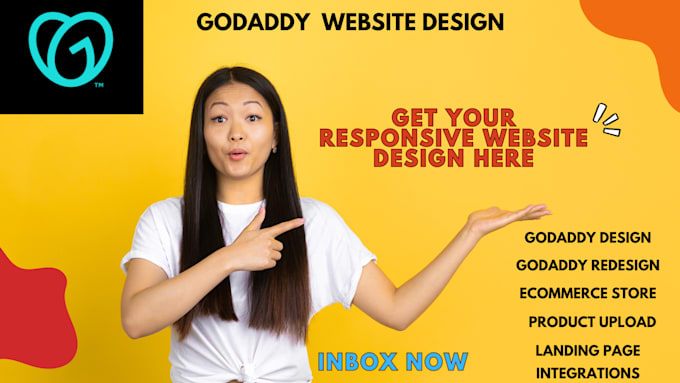 Godaddy website design godaddy redesign ecommerce store by Qadijat | Fiverr