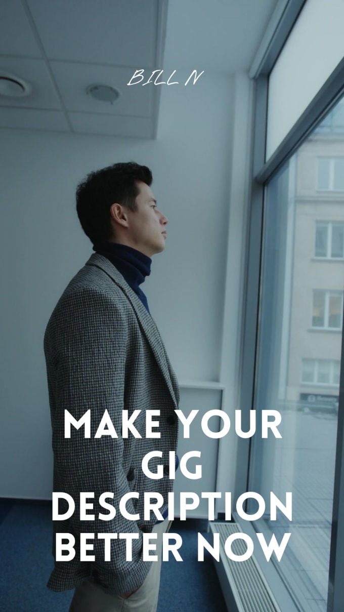Write your gig description for fiverr by Bnik98 | Fiverr Write your gig description for fiverr by Bnik98 | Fiverr