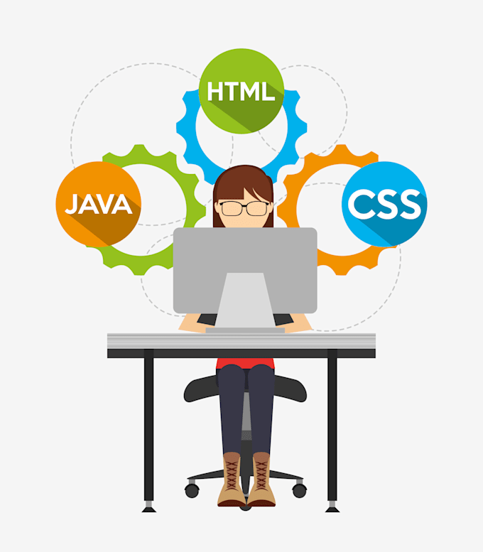 Be your front end web developer using html,css, bootstrap and ...