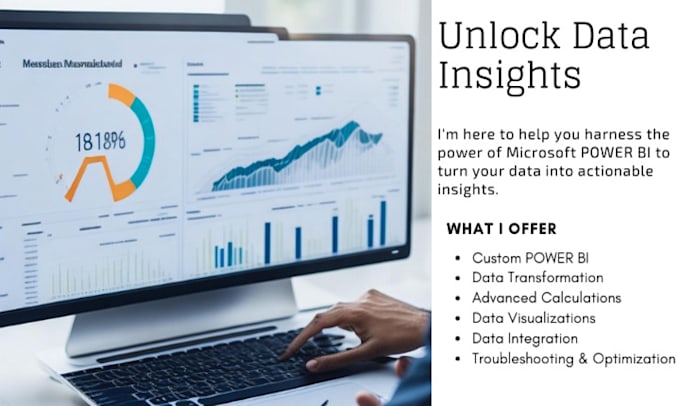 Power bi wizard transform your data into insights by Sahilkataria | Fiverr