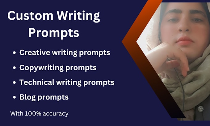 Do custom creative and copywriting prompts for you by Zarish_nawaz | Fiverr