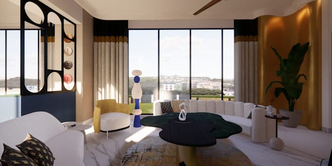 Provide quick 3d renders for interior spatial designs by Ndesigncanvas ...