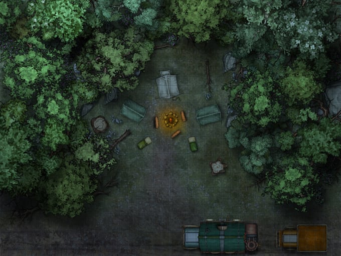 Make your ttrpg battle map by Santiagonoise | Fiverr