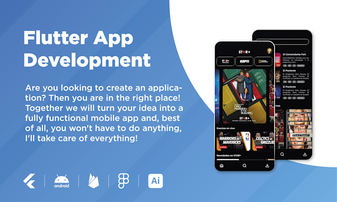 Do mobile app using flutter by Nicogu_ | Fiverr