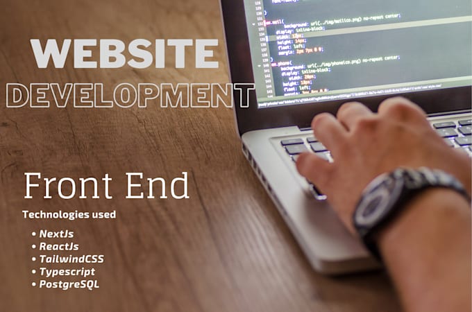 Create A Front End Using Nextjs From Your Provided Design By Hashaam