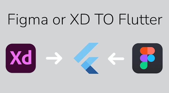 Convert figma or xd design into a mobile app, using flutter by Ossaili | Fiverr