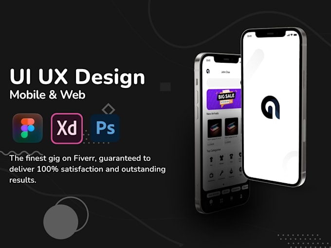 Design modern uiux for your website and mobile app in figma and adobe xd by Faisalkhuwaja62 | Fiverr