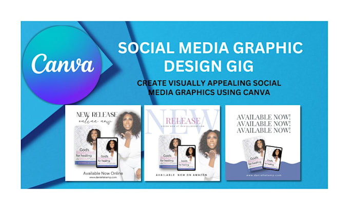 Design appealing social media graphics using canva by Anjelfase | Fiverr