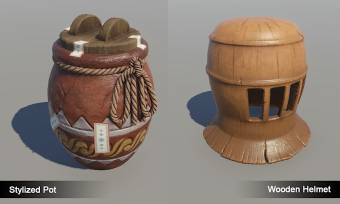 Create 5 to 20 low poly 3d game ready props for games by Xtrimuniverse ...