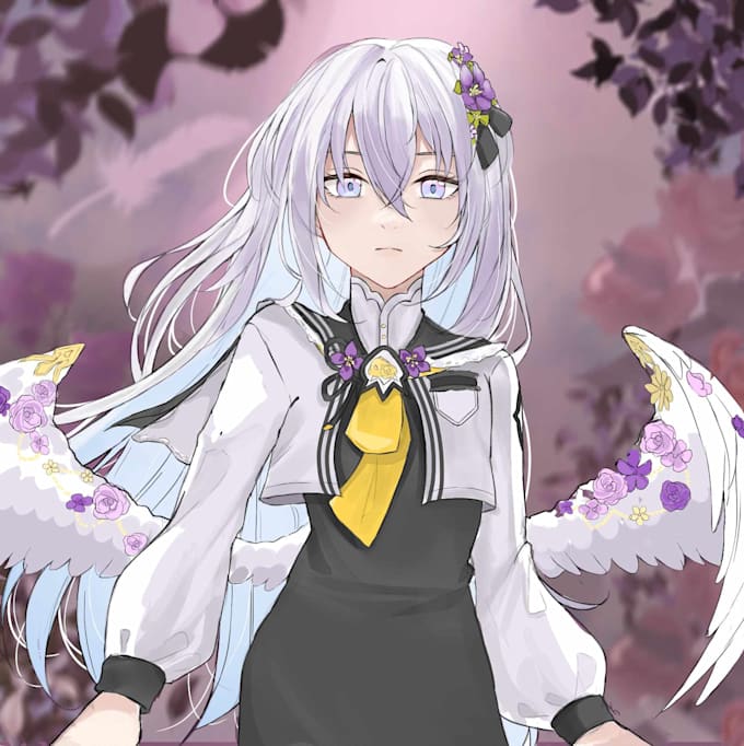 Draw your oc, mascot, waifu, husbando in my style by Josee_art | Fiverr