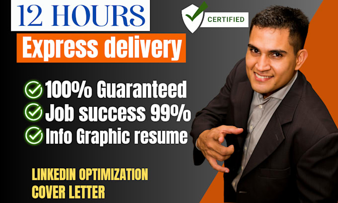 Do resume design, ats cv writing, cover letter, optimize linkedin , cv maker by Babar_ali2 | Fiverr