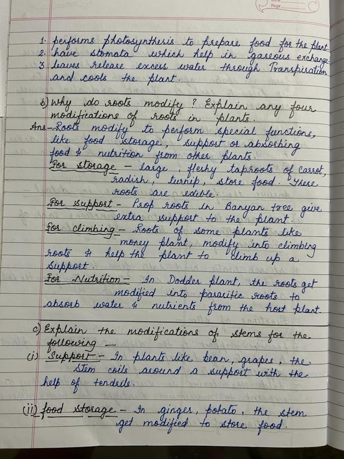 Do handwriting, content writing, biology tutoring, assignment writing ...