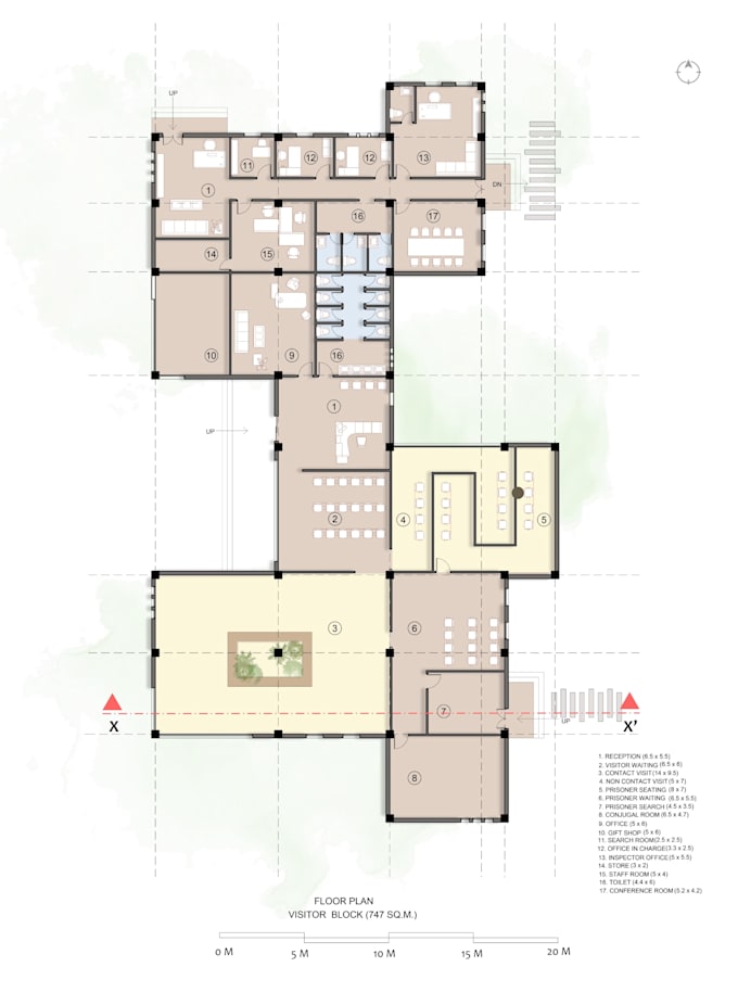 Make architectural plans in autocad and enhance them with rendering by ...