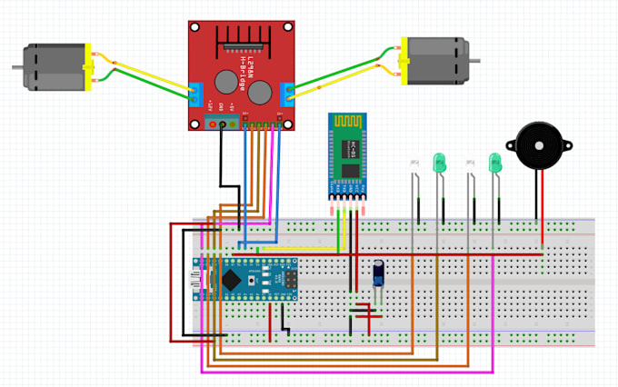Do Arduino Coding And Hardware Interfacing Circuit Diagrams By Fatimahsharif24 Fiverr