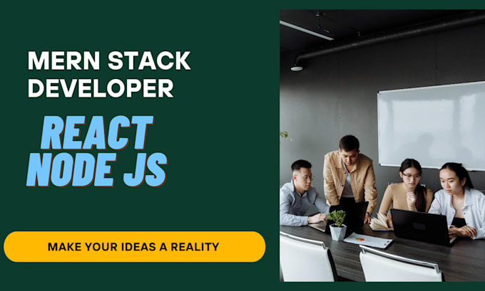 Be your mern stack web developer by Noumanarshad199 | Fiverr