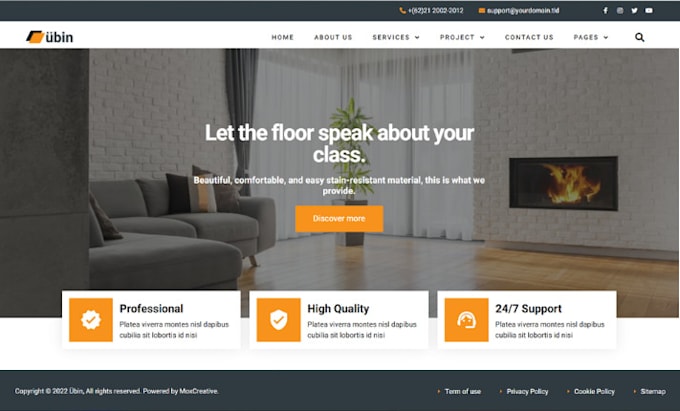 Design flooring website tile website flooring website by Elite_web ...