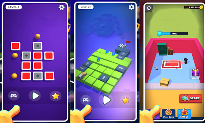 Be your 2d or 3d professional unity game developer by Viralbro | Fiverr