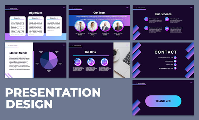 Design a powerpoint presentation by Kiranmaliktech | Fiverr