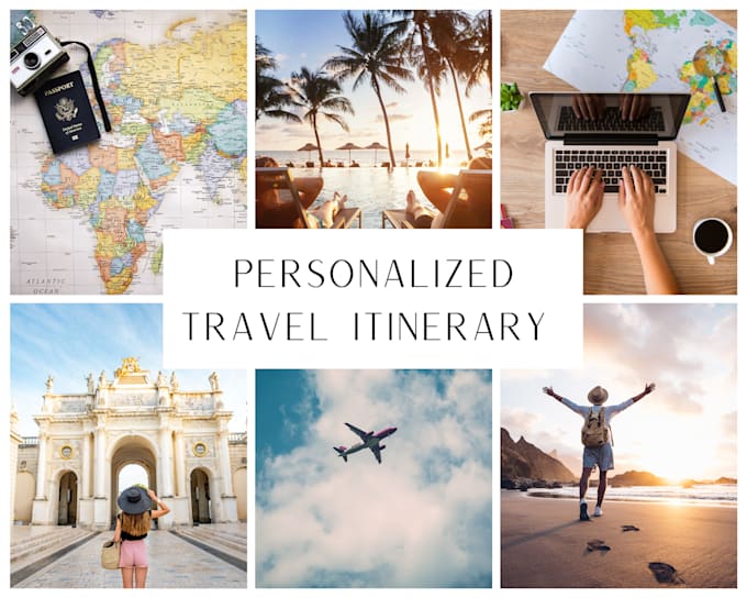 Create your personalized travel itinerary by Andrejadintinja | Fiverr