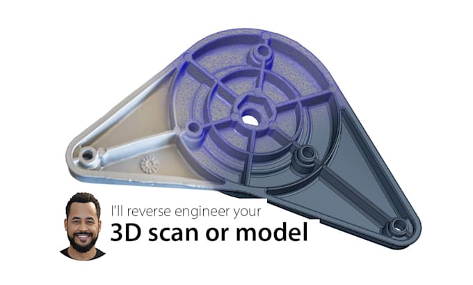 Reverse engineer your 3d scan or model by Borntobeavictor | Fiverr