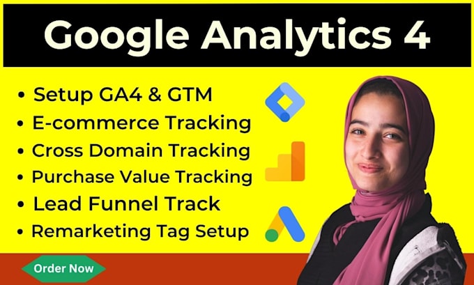 Fix or setup google analytics 4, ga4 ecommerce tracking, conversion tracking gtm by Ppc_rokeya ...