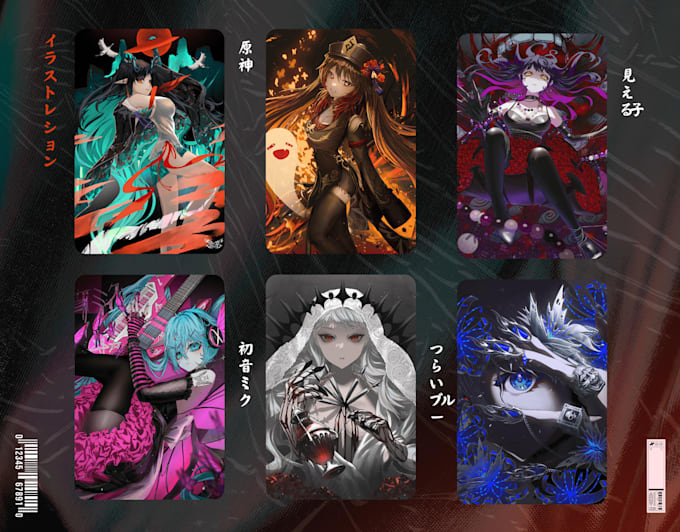 Draw beautiful fluid anime style illustration full body by Leaebreo ...