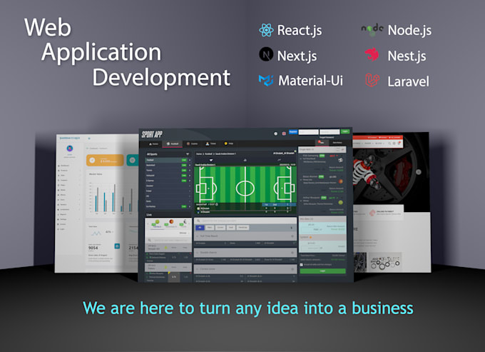Be your full stack developer react, next js, laravel, nest js by A ... Be your full stack developer react, next js, laravel, nest js by A ...