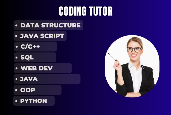 Tutor Java Cpp Pythondata Structure Databases Sql Nodejs And Reactjs By Anushtech Fiverr