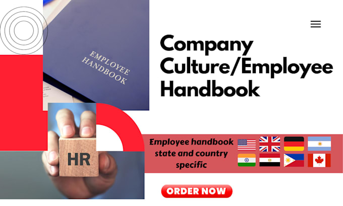 Write hr policies, employee handbook and organizational chart by ...