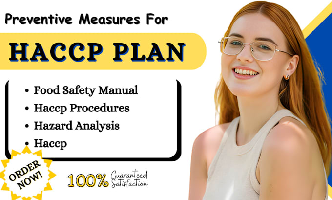 Make full haccp plan, food safety plan, haccp monitoring form, haccp ...