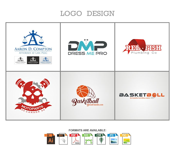 Design a professional logo, raster to vector by Epubcodes | Fiverr